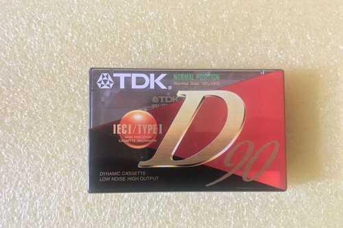 Аудиокассеты новые TDK D 90