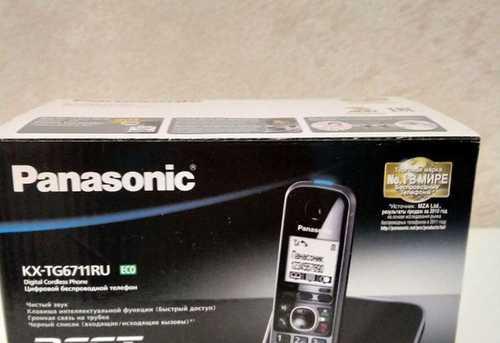 Радиотелефон Panasonic KX-TG6711RU, цифровой