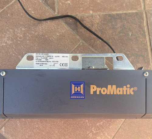 Привод для ворот hormann promatic 3