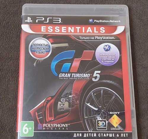 Gran turismo 5 essentials Игра на Ps3