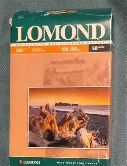 Фотобумага lomond