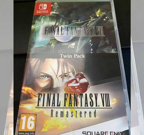 Final fantasy 7 & 8 remastered Nintendo switch