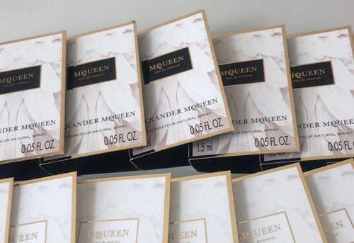Пробники парфюмерной воды Alexander MQueen