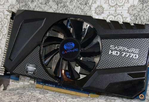 Видеокарта hd 7770