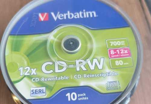 Болванка CD-RW 43шт