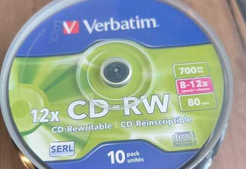 Болванка CD-RW 43шт