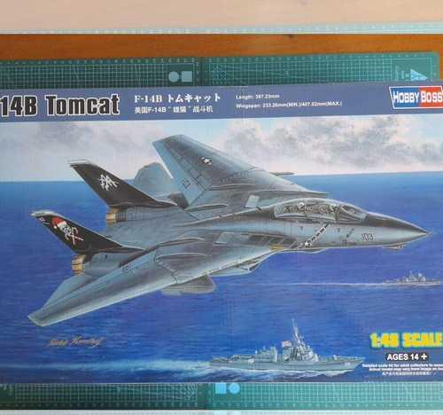 Сборная модель самолета F-14B Tomcat