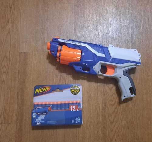 Nerf elite с пулями