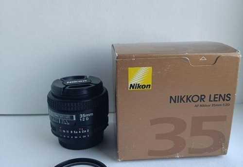 Nikon 35mm f/2D в идеале