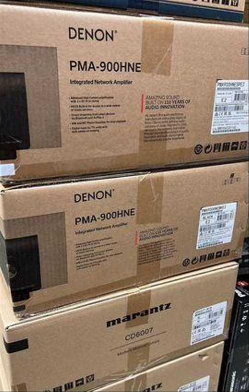 Усилитель Denon PMA-900HNE (черный) новый