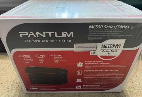Мфу лазерный Pantum M6550NW с wifi LAN USB
