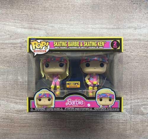 Funko Pop Skating Barbie & Skating Ken 2-pack