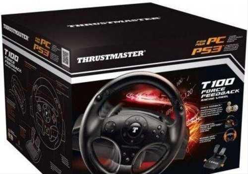 Игровой руль thrustmaster t100