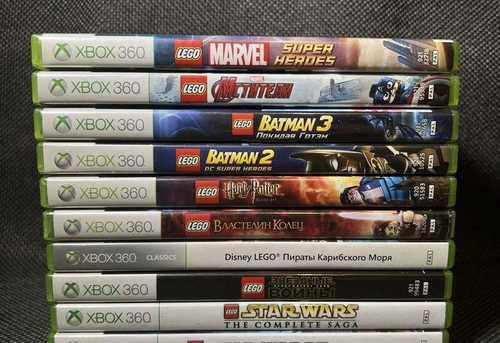 Диски lego для Xbox 360