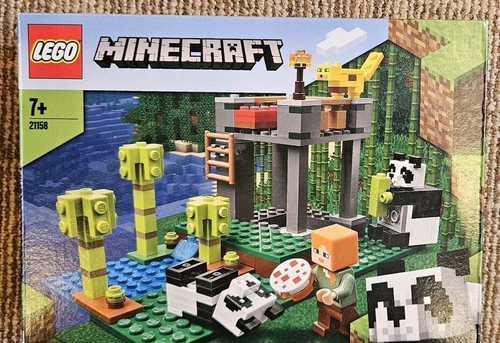 Lego minecraft. Набор панда