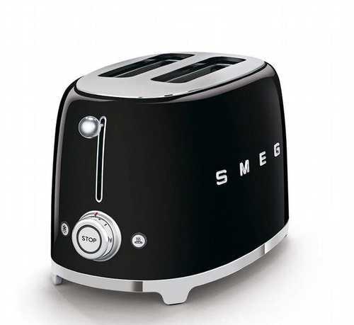 Тостер Smeg TSF01bleu, черный