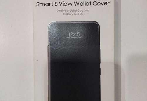 Smart S View Wallet Cover для Samsung A53