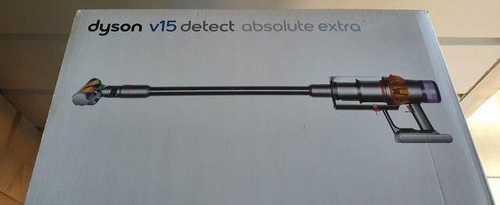 Пылесос Dyson V15 Detect Absolute Extra, новый