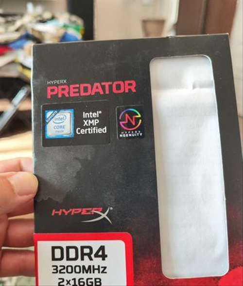 Kingston hyperx predator rgb ddr4 32gb 16x2gb