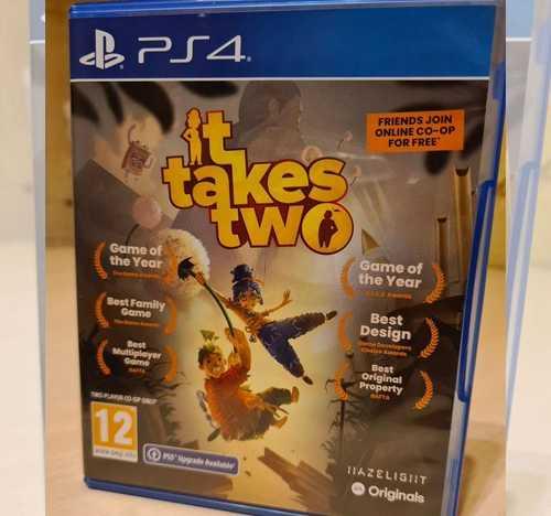 It takes two ps4 диск