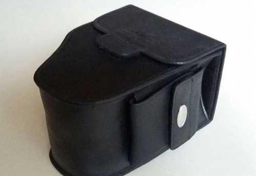 Поясная кожаная сумка-кобура для фотоаппарата