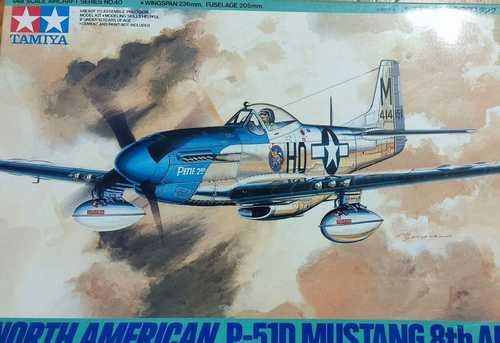 Сборная модель самолета P-51D 8th AF (1:48)