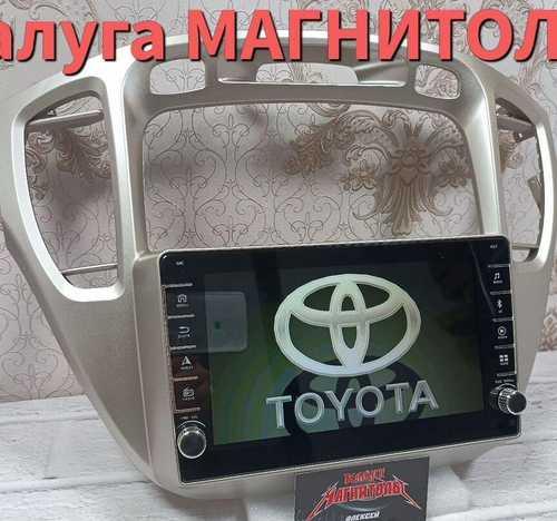Магнитола Toyota Highlander 2/32 Гб android крутил