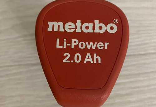 Аккумулятор Metabo 12v, 2.0 Ah Новый
