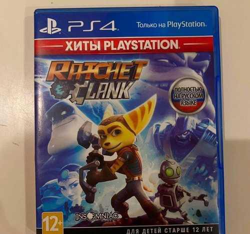 Диск на ps4 Rachet&Clank