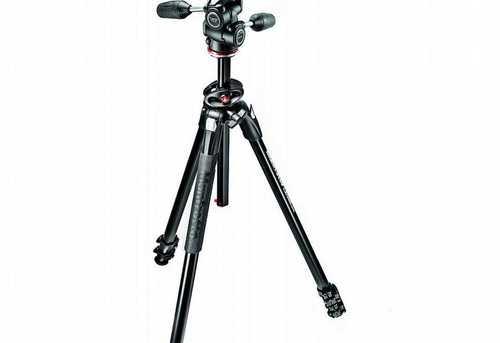 Штатив Manfrotto MK290DUA3-3W Dual алюминиевый спл