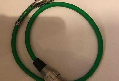 Neutrik стерео jack 6,3 mm на Neutrik XLR папа