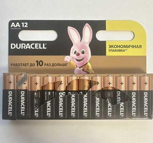 Батарейки щелочные (алкалиновые) Duracell Basic аа