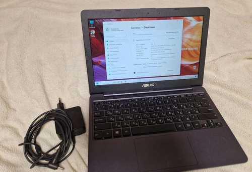 Ноутбук 11.6" ASUS E203M, 64 ГБ, Celeron N4000, RAM 4 ГБ, Intel UHD Graphics 600