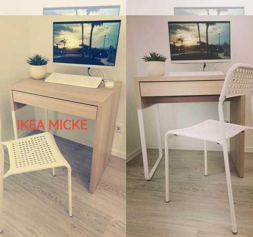 Оригинальный Компьютерный стол IKEA Micke 73х50см