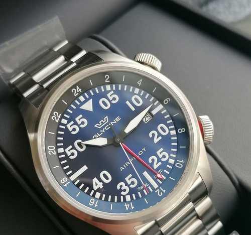 Мужские часы Glycine Airpilot GMT