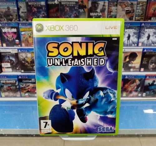 Sonic Unleashed Xbox 360 б.у