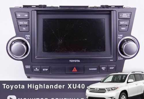 Магнитола для Toyota Highlander XU 40 2012