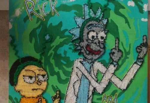 Картина "Рик и Морти"