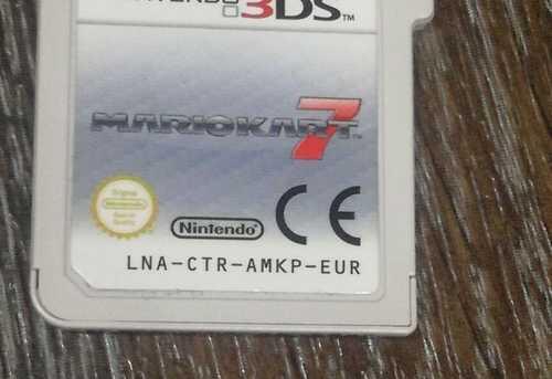 Mario kart 7 EUR. Картридж для nintendo 3ds