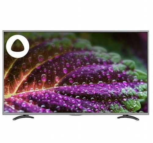 55" (139 см) LED-телевизор dexp U55G8000Q/G серый