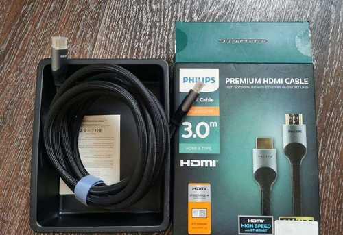 Premium hdmi cable philips 3.0 swl6122d/93