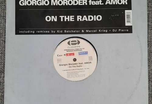 Виниловая пластинка для DJ Giorgio Moroder