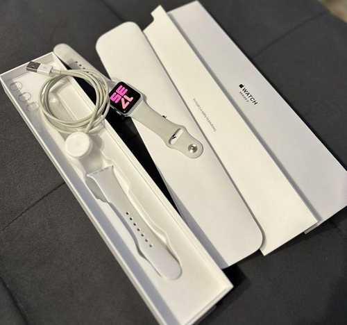 Часы apple watch 3 38 mm, акб 77%