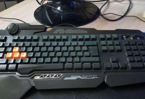 Игровая клавиатура + мышь комплектом для пк
