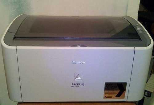 Принтер лазерный Canon 2900