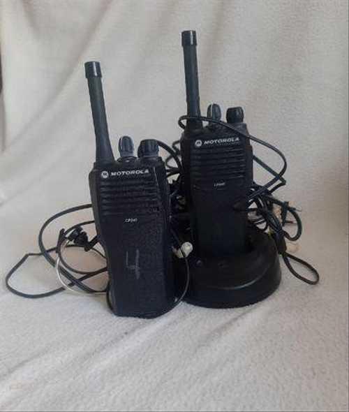 Рации motorola CP-040 - 10 шт
