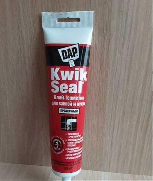 DAP Kwik Seal клей-герметик прозрачный | Festima.Ru - Мониторинг объявлений