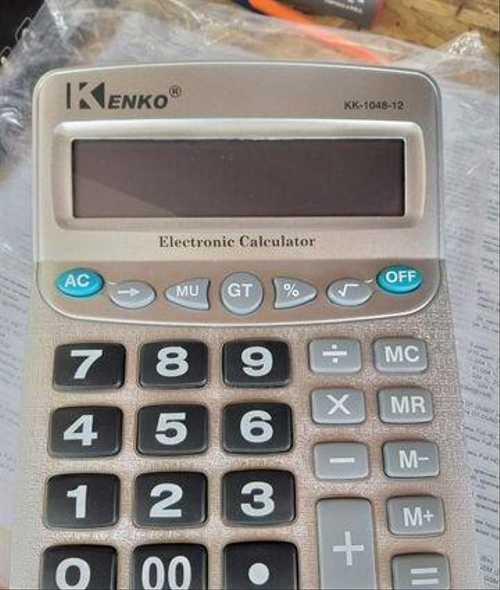 Калькулятор Kenko KK-1048 (12 разр.) настольный