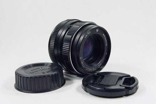 50mm f/1.8 Гелиос 77М-4 Адапт Nikon Бесконечность