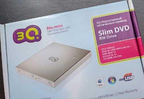 Внешний DVD привод 3Q Slim DVD RW Drive T101H-TB